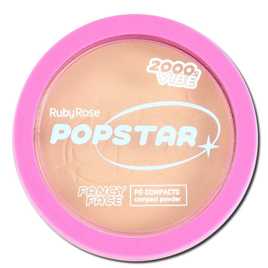 Pó Compacto Popstar Fancy Face P20 Ruby Rose | Tudo de Maquiagem